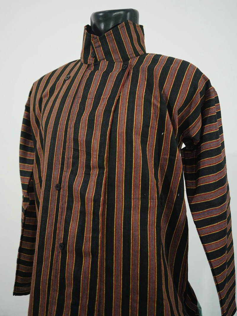 Jual SURJAN TENUN LURIK JAWA KLASIK WARNA COKLAT HITAM | Shopee Indonesia