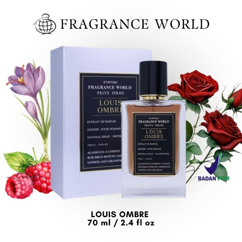 Jual Fragrance World Prive Series Louis Ombre Extrait for Men 70ml ...