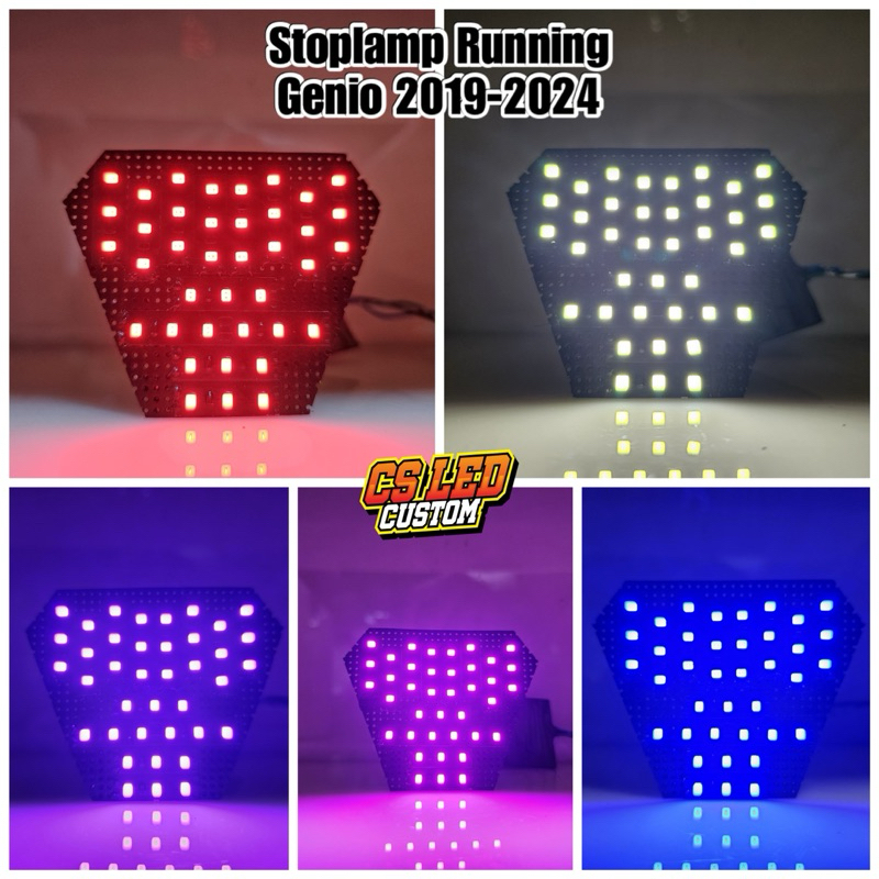Jual Stoplamp Running Honda Genio / Genio 11 mode 2019-2024 led strip ...