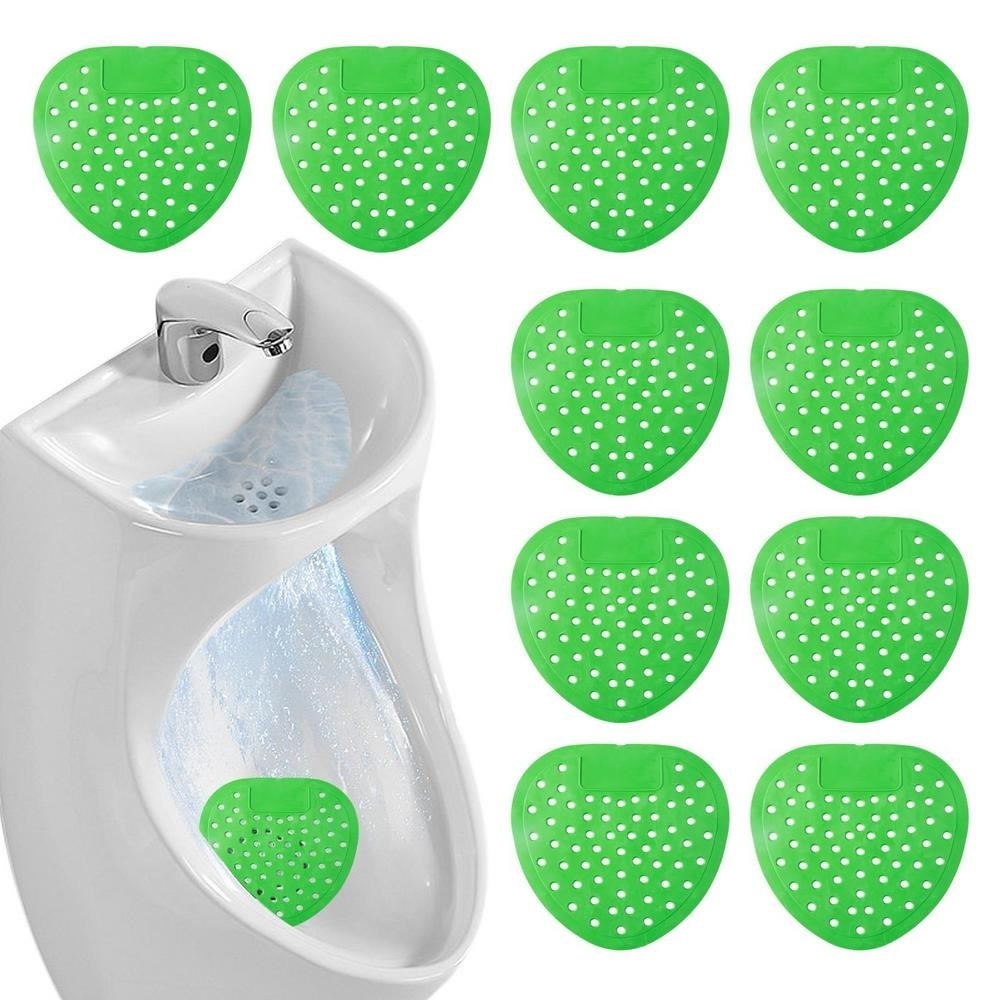 Jual 5pcs Urinal Screen Mats Pad Urinal Screen Mats Urinal Fragranced ...