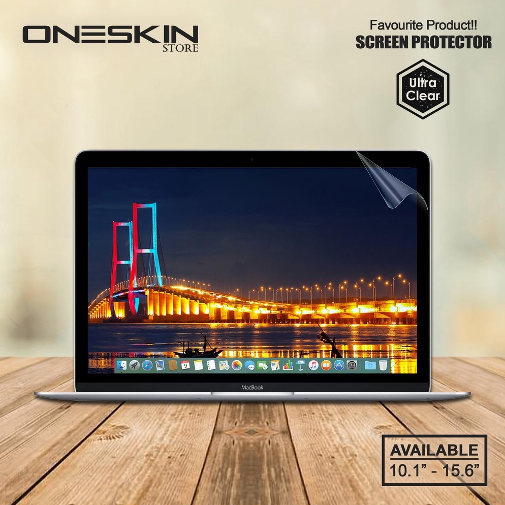 Jual KODE T37I Crystal Clear Screen Protector LaptopScreen Guard ...