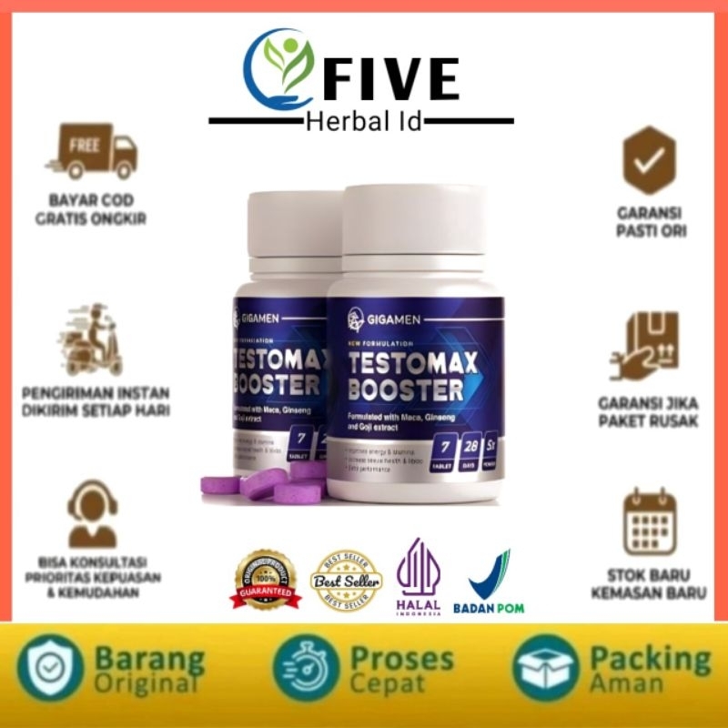 Jual TESTOMAX Booster Suplemen Stamina Pria | Shopee Indonesia