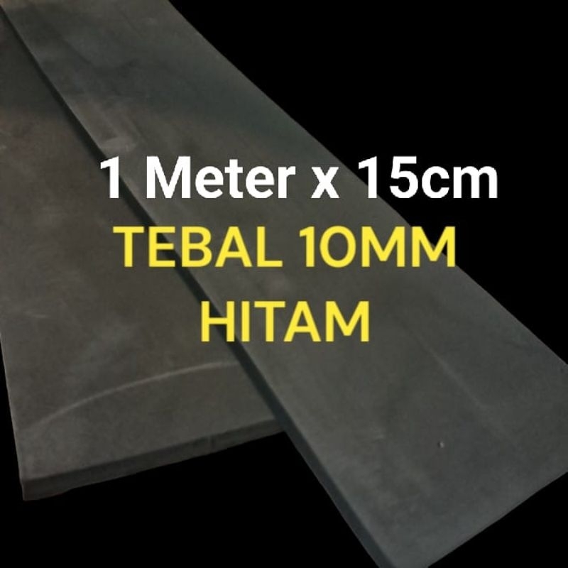 Jual Spons Eva Premium Hitam 10mm Panjang 1 meter | Shopee Indonesia