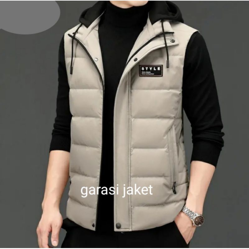 Jual rompi musim dingin, rampi winter, rompi hoody, costum bordir ...