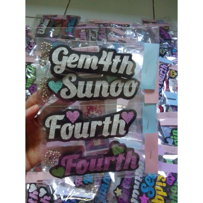 Jual [Minimal Beli 3 pcs] pin brosCustom hangul / Nama abjad | Shopee ...