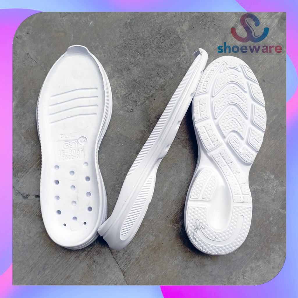 Jual outsole sol sepatu running ringan phylon diamond speed white sol ...
