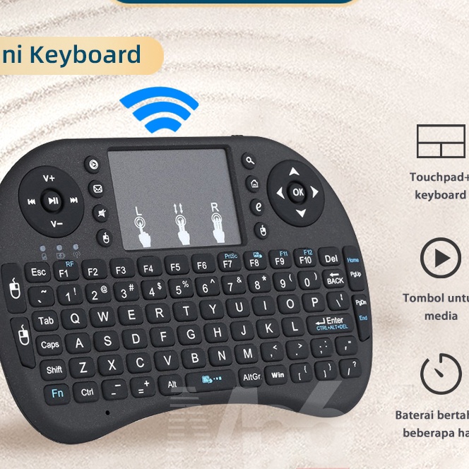 Jual KP8 M96 Mini Keyboard I8 Tv BoxProyektor Wireless Papan Ketik ...