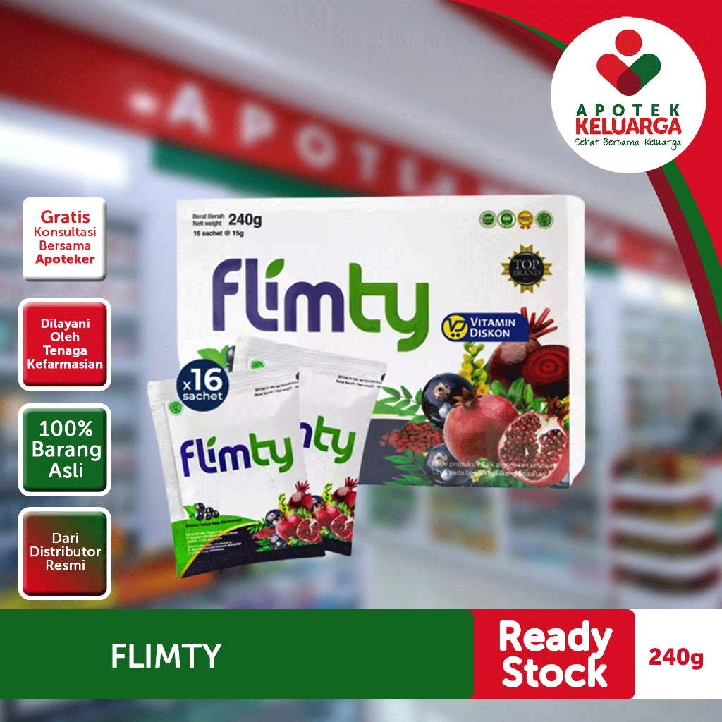 Jual Flimty Fiber - 1 Box (isi 16 sachet) | Shopee Indonesia