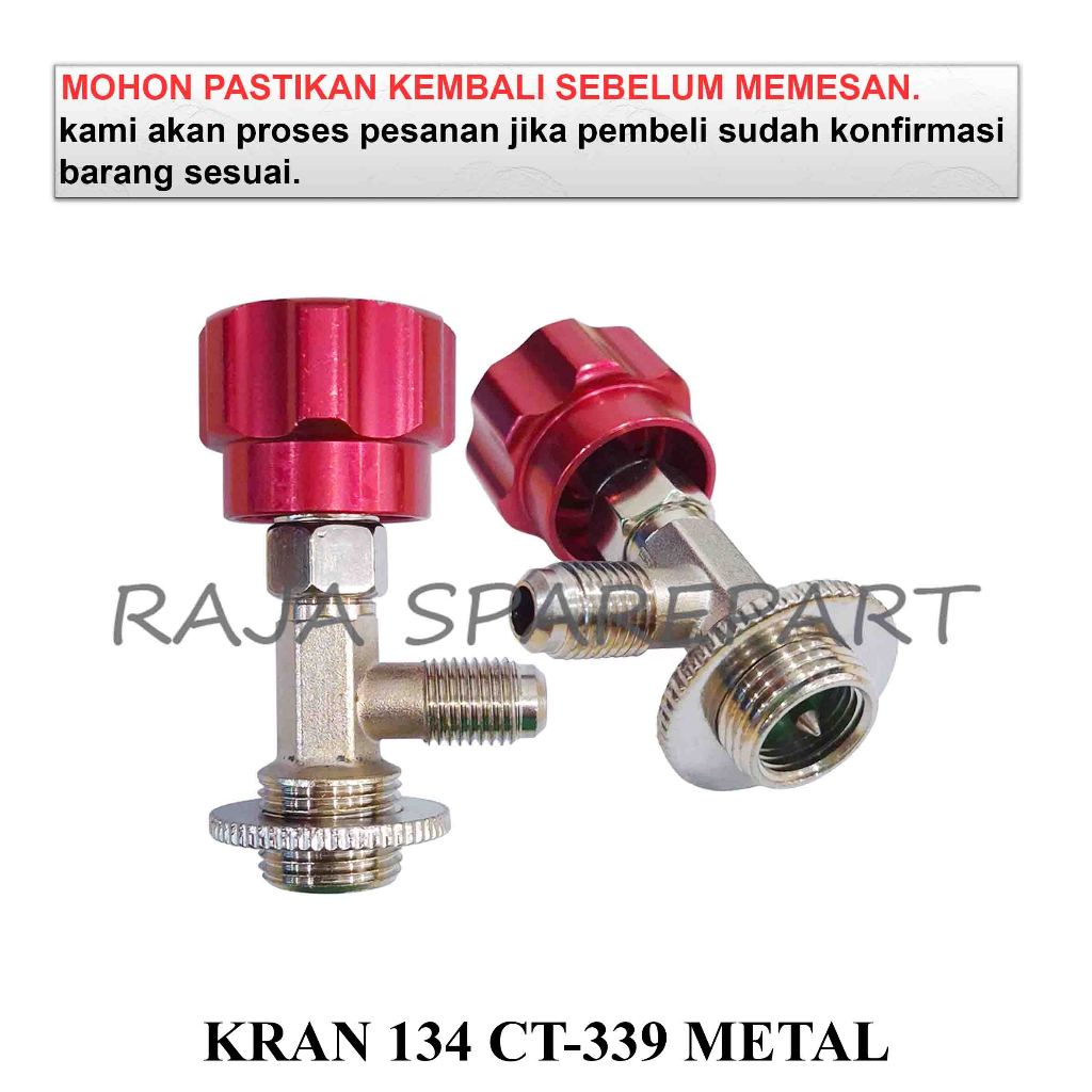 Jual K134M KRAN VALVE PENGISIAN FREON / KRAN TUSUK FREON / KRAN 134 CT ...