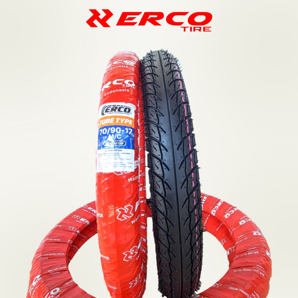 Jual ERCO TIRE Ban Luar Motor Ring 17 NonTubeless 70/90-17 Motif ...