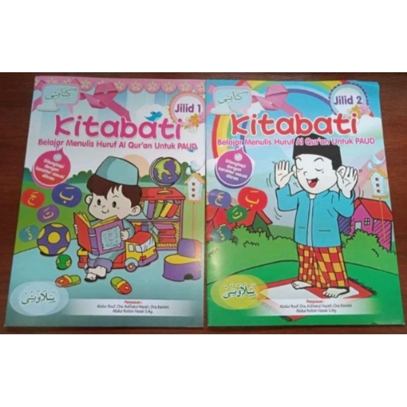 Jual KITABATI PAUD 1 DAN 2 BELAJAR MENULIS HURUF HIJIYYAH DAN MEWARNAI ...