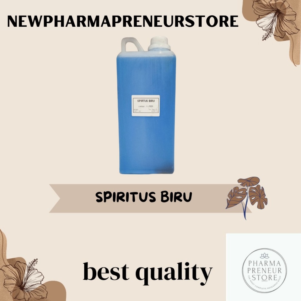 Jual SPIRTUS BIRU BEST QUALITY 1 LITER | Shopee Indonesia