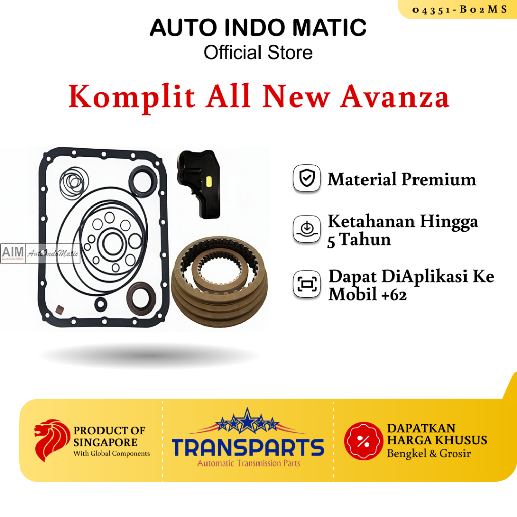 Jual Kampas Kopling Matic Set Seal Packing Matic Toyota Avanza Veloz ...