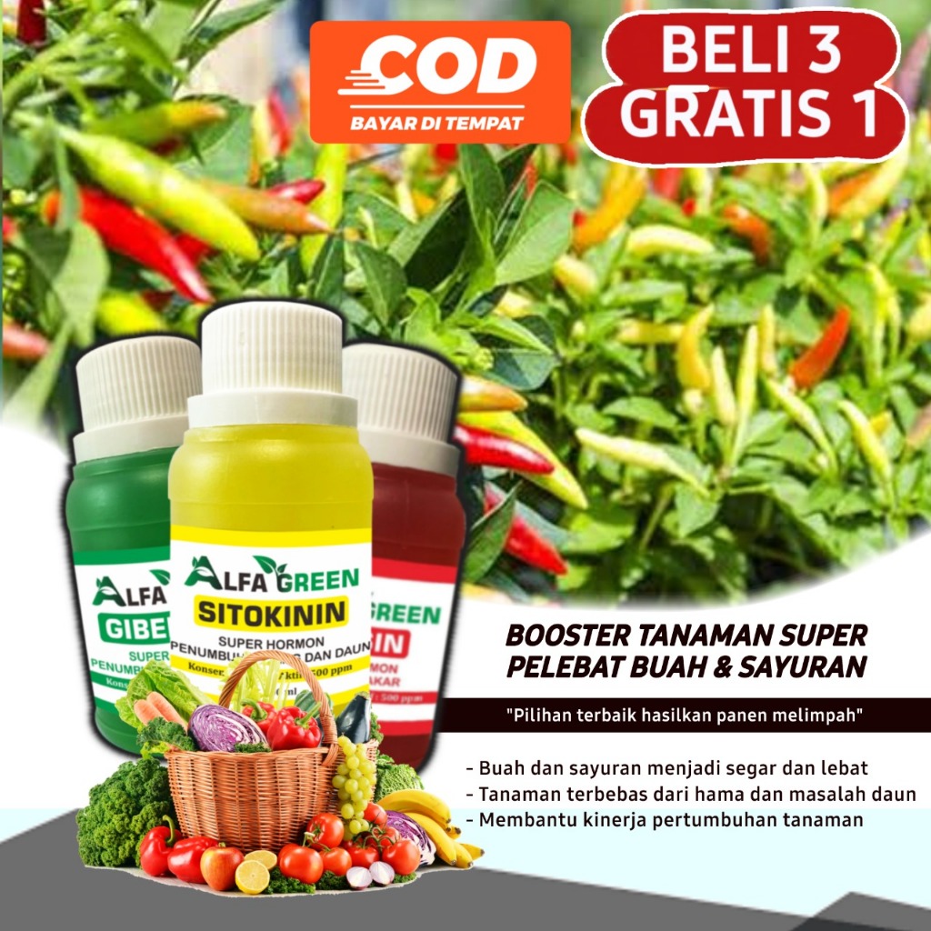 Jual ALFAGREEN - Hormon Tanaman zat pengatur tumbuh & pembesar buah ...