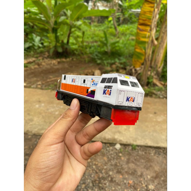 Jual Miniatur Kereta Api Lokomotif cc203 Mesin bisa jalan ,paling murah ...