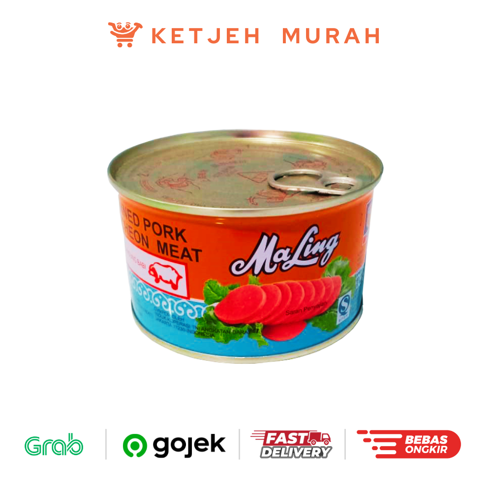 Jual TTS Maling Canned Pork Luncheon Meat / Daging Babi dalam Kaleng ...
