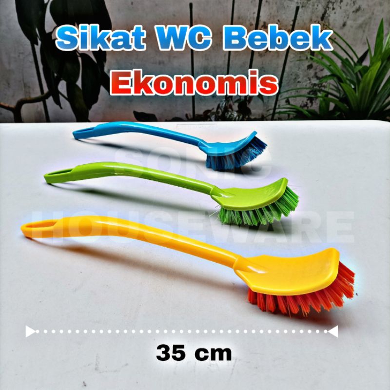 Jual Sikat Wc Toilet Pembersih Cleaning Brush Gagang Panjang Kamar ...