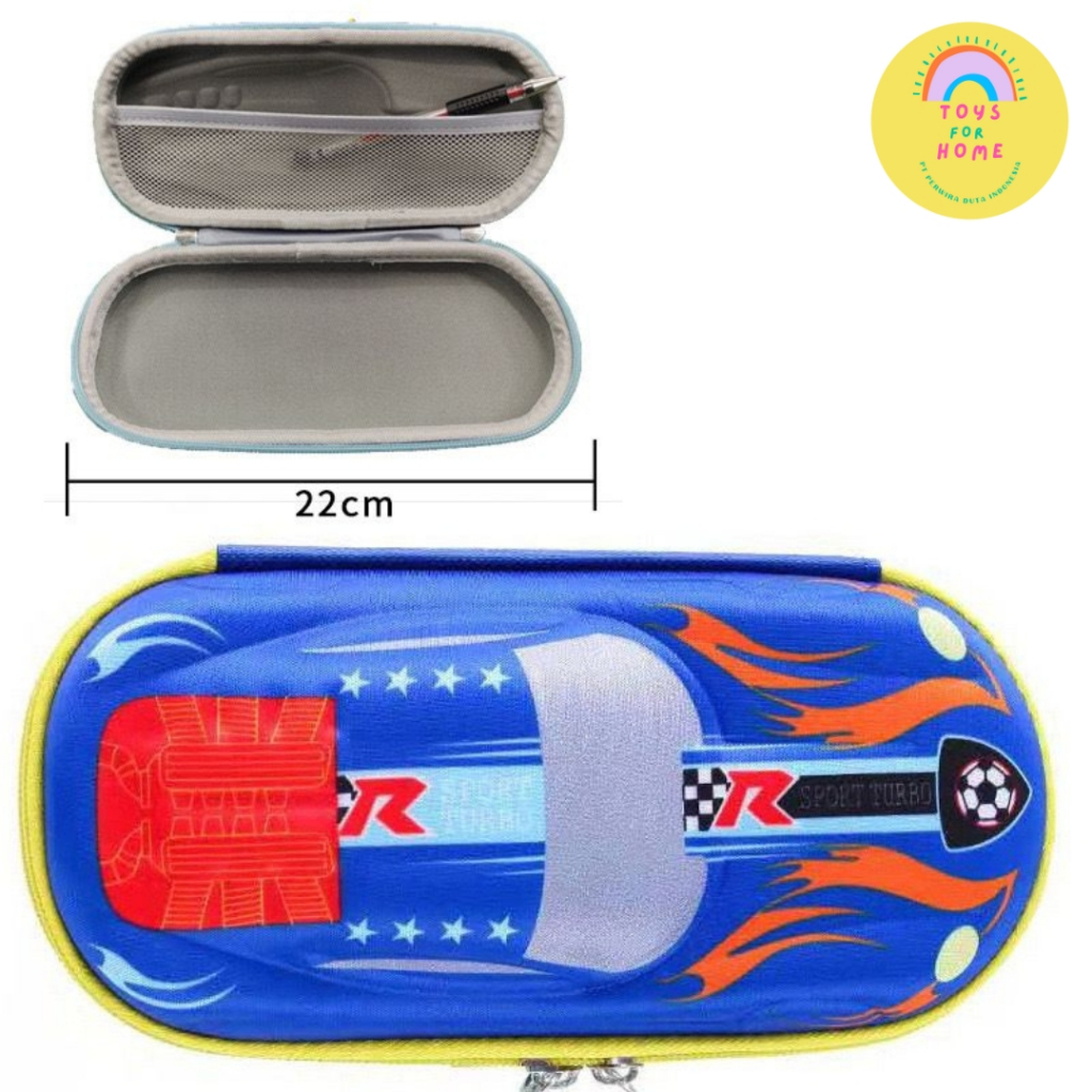 Jual Tempat pensil dompet motif Mobil / Tempat pensil 3D Tema mobil ...