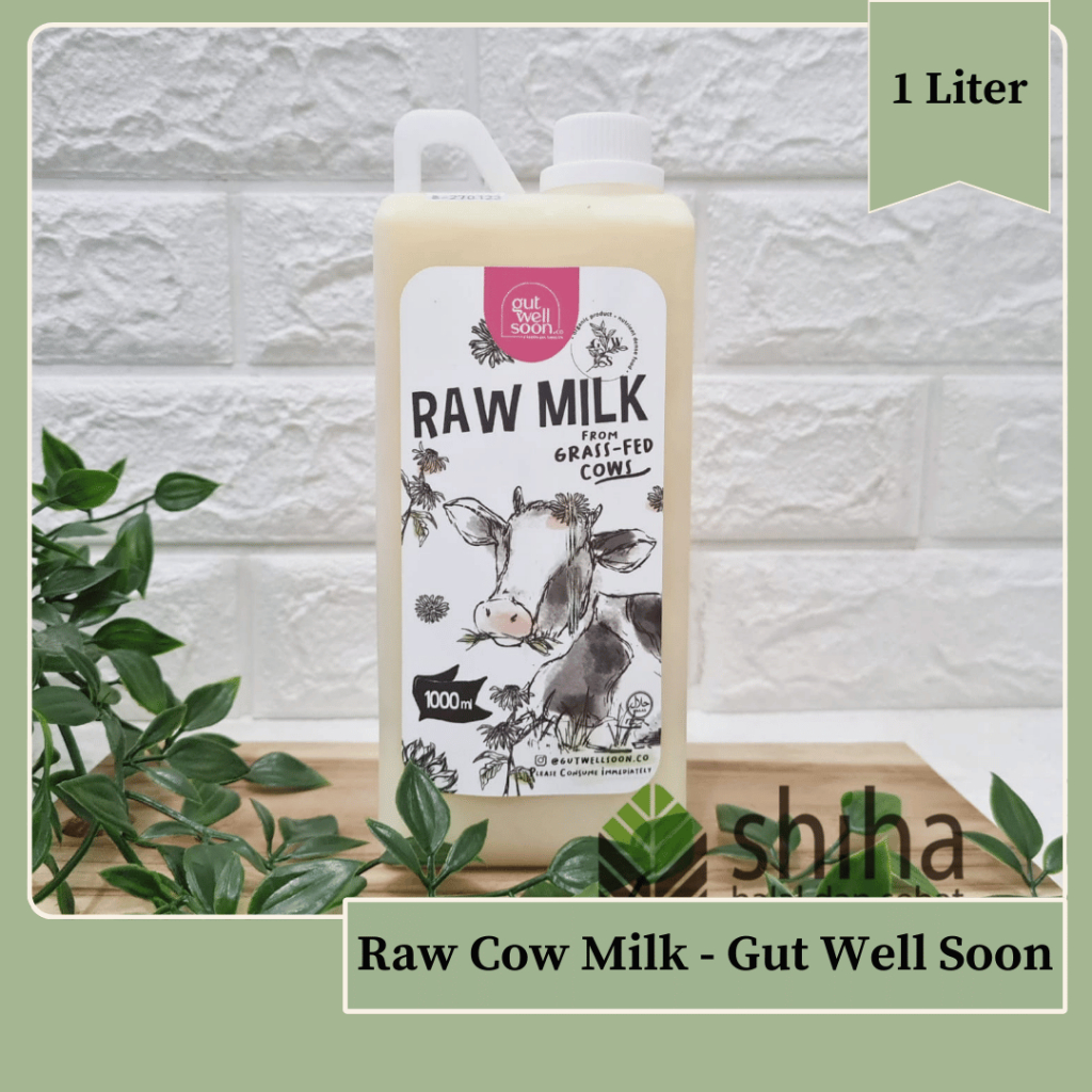 Jual Raw Milk Grass Fed Cow New Zealand GutWellSoon | Susu Segar Gut ...