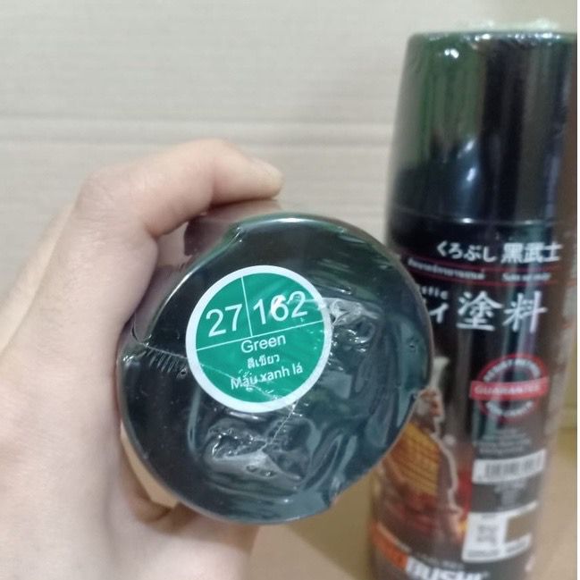 Jual Cat Semprot Pilox Pilok New Samurai Paint Kurobushi - 162 Green / HIjau Glossy (400ml ...