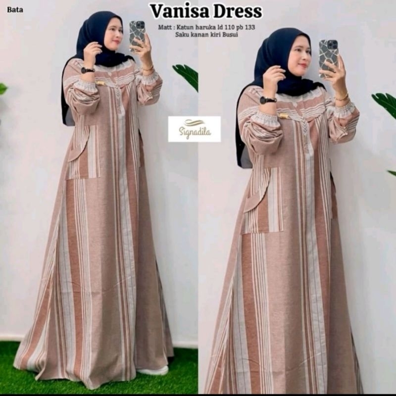 Jual VANISA DRESS GAMIS TERMURAH LIS DADA | Shopee Indonesia