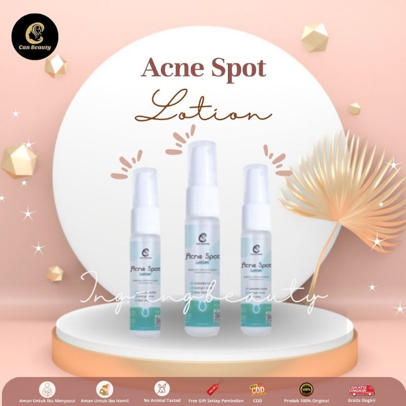Jual Acne Spot Lotion Can Beauty | Shopee Indonesia