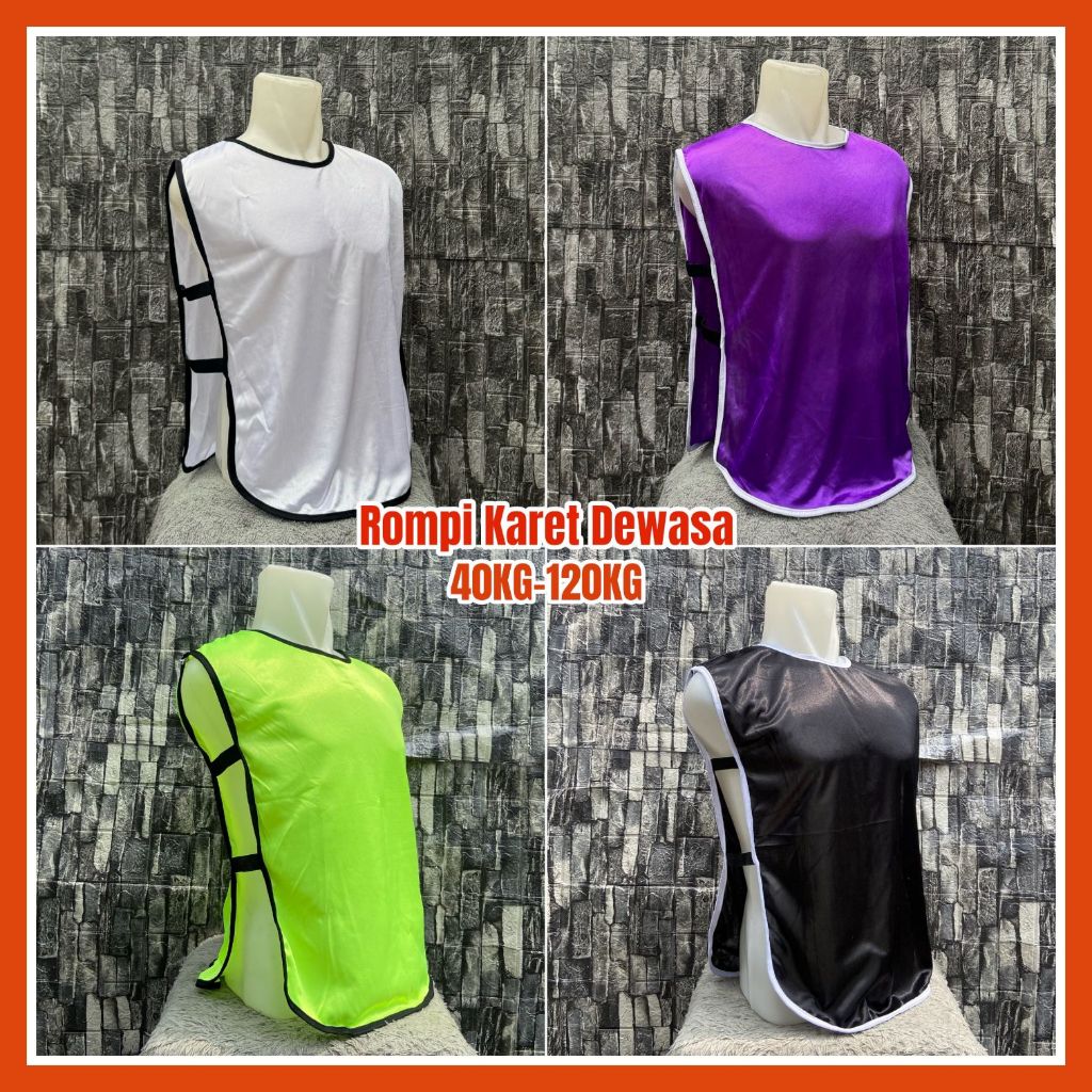 Jual Rompi Bola Ortus Karet \ Rompi Futsal Remaja Dewasa Polos Karet ...