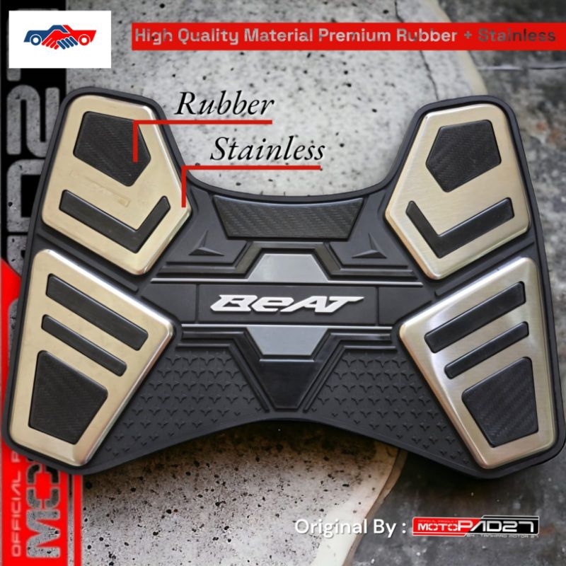 Jual karpet motor pijakan kaki BEAT DELUXE 125 BEAT STREET tahun 2020 ...