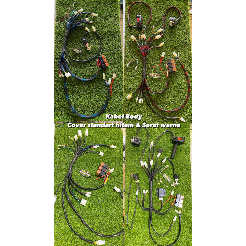 Jual KABEL BODY CB GL MP TIGER STANDART / SERAT WARNA | Shopee Indonesia