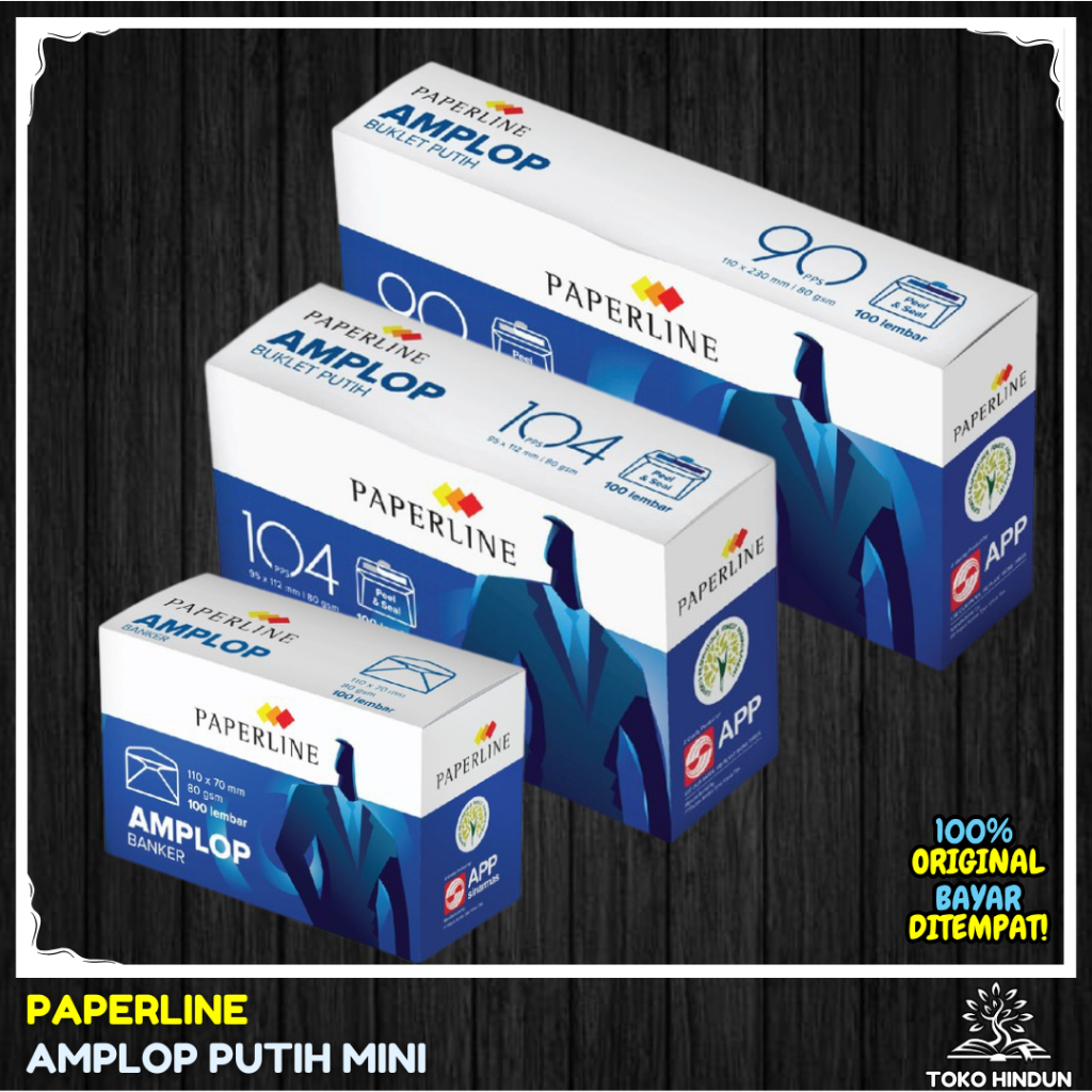 Jual AMPLOP PAPERLINE 104 GRANDIA SEDANG PLAIN ENVELOPE | Shopee Indonesia