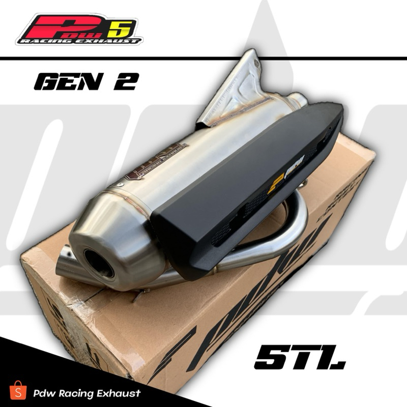Jual Knalpot Standar Racing 5TL Gen2 Beat Scoopy Vario Nmax By Pdw ...