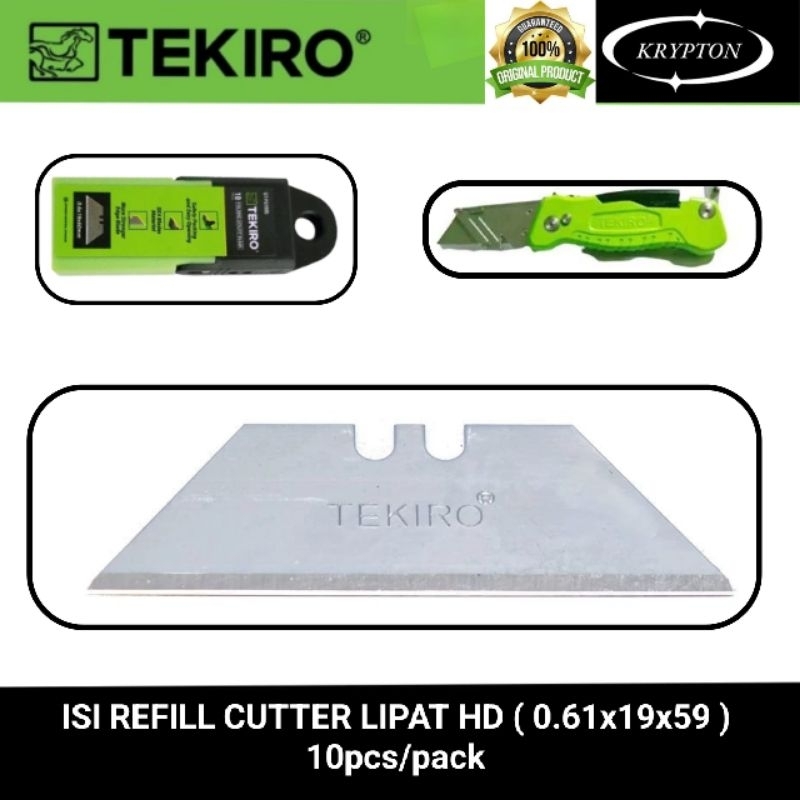 Jual tekiro isi Refill mata cutter lipat buat potong gypsum / triplek ...