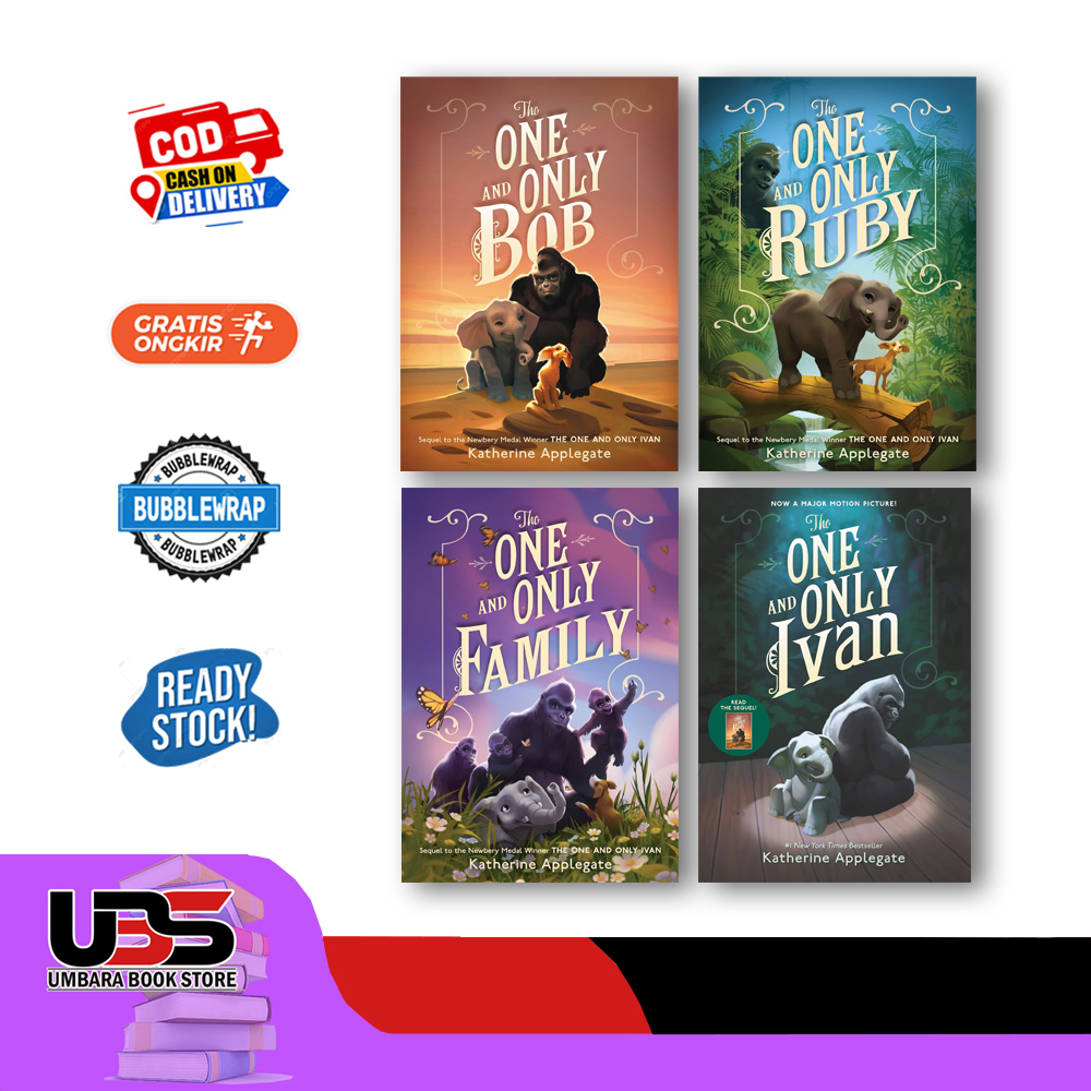 Jual The One and Only (4 book series) by Katherine Applegate (English ...