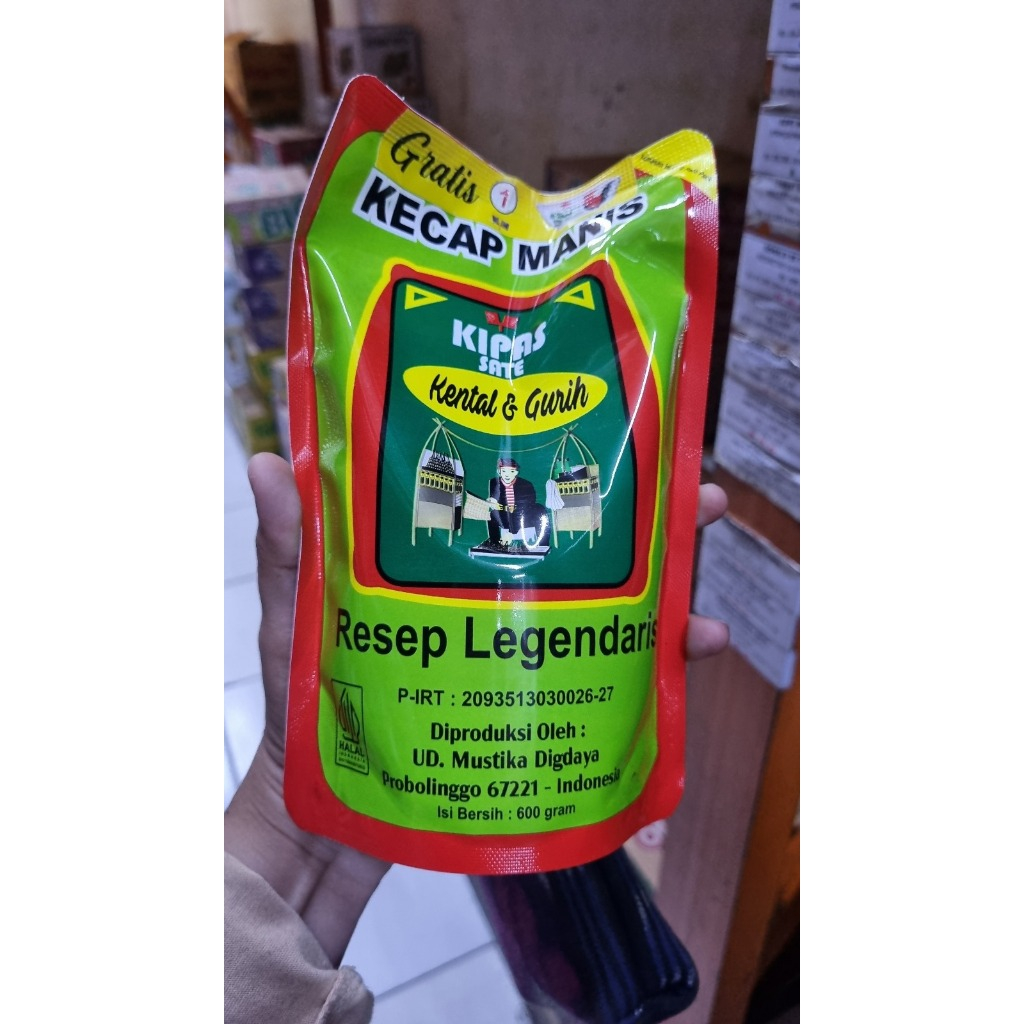 Jual KECAP MANIS "KENTAL DAN GURIH" PREMIUM KIPAS SATE RESEP LEGENDARIS ...