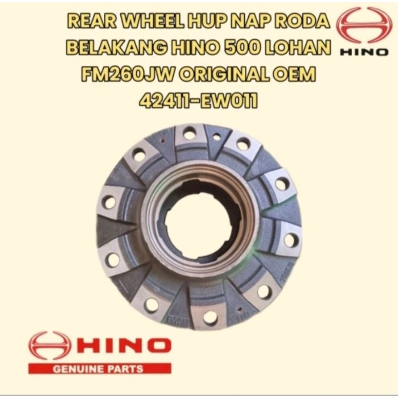Jual REAR WHEEL HUB 42411-EW011 NAP RODA BELAKANG HINO 500 2016 ON ...