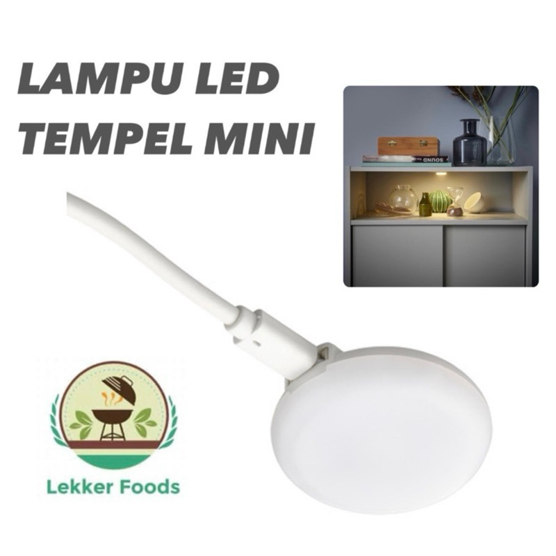 Jual Lampu LED Tempel Mini Dengan Kabel Kapplake | Shopee Indonesia