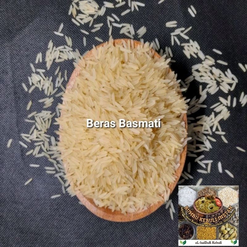 Jual Beras Nasi kebuli, basmati india, 1 liter 700gr | Shopee Indonesia