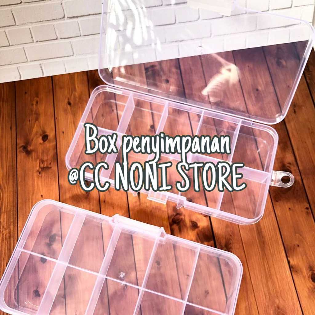 Jual Box penyimpanan manik mutiara Payet 10 sekat | Shopee Indonesia