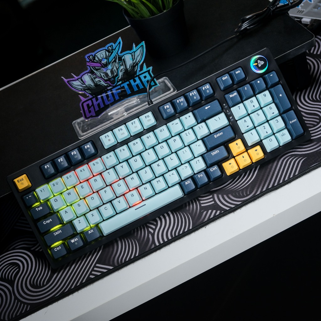 Jual KEYBOARD Fantech ATOM MIZU SERIES Keyboard Mechanical Gaming ATOM 96 | Shopee Indonesia