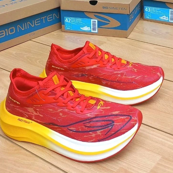 Jual SEPATU LARI / RUNNING 910 NINETEN HAZE VELOCE | Shopee Indonesia