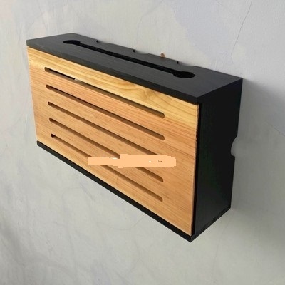 Jual Rak Box Kotak Router Wifi Kayu Wood Aesthetic Ukuran 20x30x12cm ...