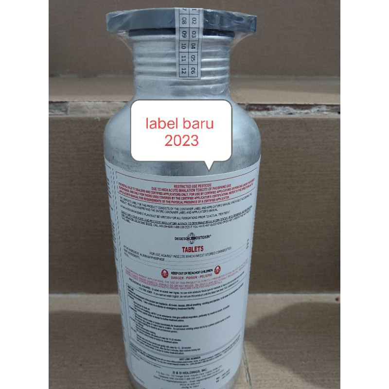 Jual PHOSTOXIN USA OBAT FUMIGASI kutu gudang 334 TABLET | Shopee Indonesia