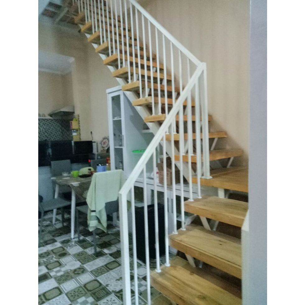Jual tangga besi step kayu | Shopee Indonesia