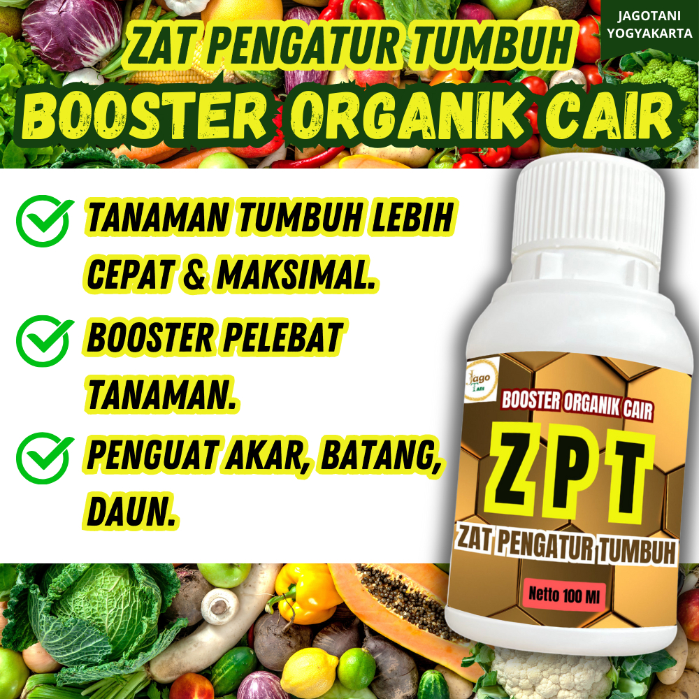 Jual Pupuk ZPT Booster Zat Pengatur Tumbuh Pelebat Dan Penguat Tanaman ...