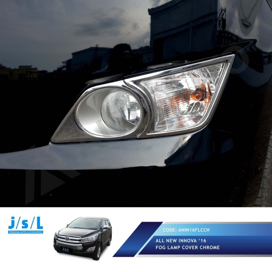 Jual Cover Fog Lamp Innova Reborn Cover Lampu Kabut Krom Original ...