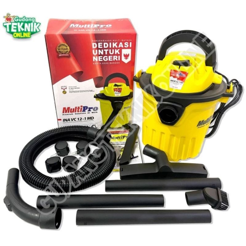 Jual Vacuum Cleaner MULTIPRO 12 Liter | Shopee Indonesia
