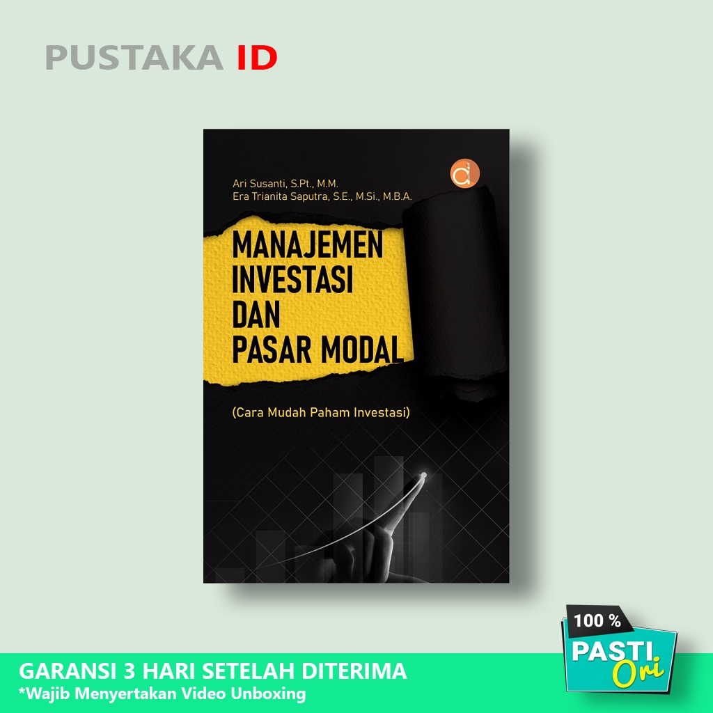 Jual Buku Manajemen Investasi dan Pasar Modal (Cara Mudah Paham Investasi) - Ari Susanti ...