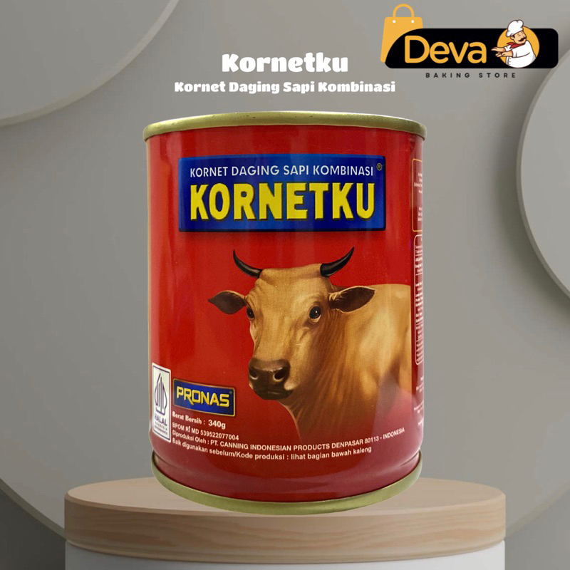 Jual Kornetku Kornet Daging Sapi Kombinasi 340gr | Shopee Indonesia