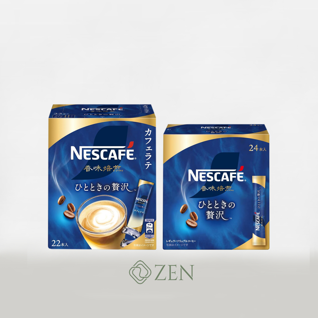 Jual Zen Outlet - BEST SELLER Nescafe luxury black milk coffee latte ...