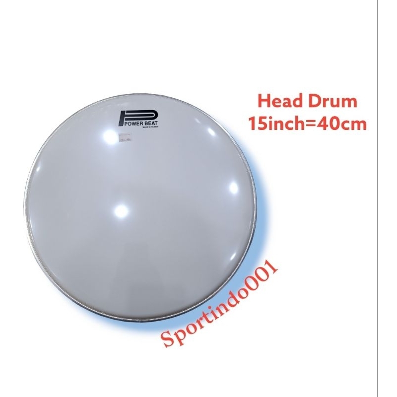 Jual Head Drum 15" / Membran Drum / Kulit Snare Drumband / Kulit ...